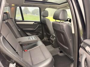 Melns BMW X3 2011 Tauragė, ar dzinēja tilpumu 2.00 L un nobraukumu 258 tūkst. km par 7450 €, foto 17 vietnē AUTOMOTO.COM.LV