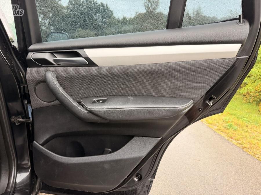 Melns BMW X3 2011 Tauragė, ar dzinēja tilpumu 2.00 L un nobraukumu 258 tūkst. km par 7450 €, foto 20 vietnē AUTOMOTO.COM.LV