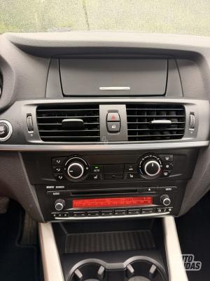 Melns BMW X3 2011 Tauragė, ar dzinēja tilpumu 2.00 L un nobraukumu 258 tūkst. km par 7450 €, foto 23 vietnē AUTOMOTO.COM.LV
