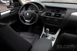 Черный БМВ Х3 2011 в Елгава, объемом двигателя 2.00 л и пробегом 289 тыс. км за 9990 €, фото 13 на AUTOMOTO.COM.LV