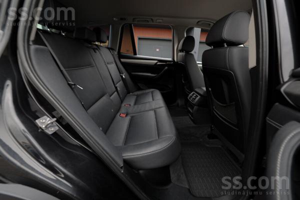 Melns BMW X3 2011 Jelgava, ar dzinēja tilpumu 2.00 L un nobraukumu 289 tūkst. km par 9990 €, foto 11 vietnē AUTOMOTO.COM.LV
