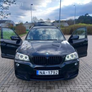 Melns BMW X3 2012 Rīga, ar dzinēja tilpumu 2.00 L un nobraukumu 228 tūkst. km par 12350 €, foto 1 vietnē AUTOMOTO.COM.LV