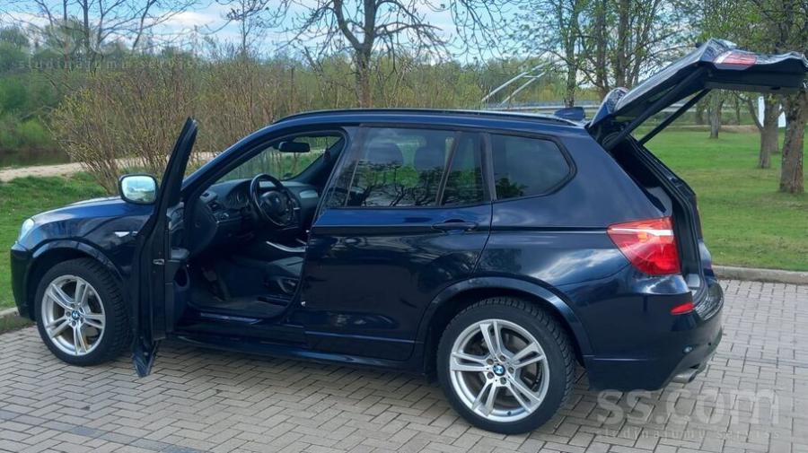 Melns BMW X3 2012 Rīga, ar dzinēja tilpumu 2.00 L un nobraukumu 228 tūkst. km par 12350 €, foto 3 vietnē AUTOMOTO.COM.LV