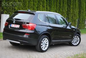 Melns BMW X3 2012 Rīga, ar dzinēja tilpumu 2.00 L un nobraukumu 221 tūkst. km par 10990 €, foto 2 vietnē AUTOMOTO.COM.LV