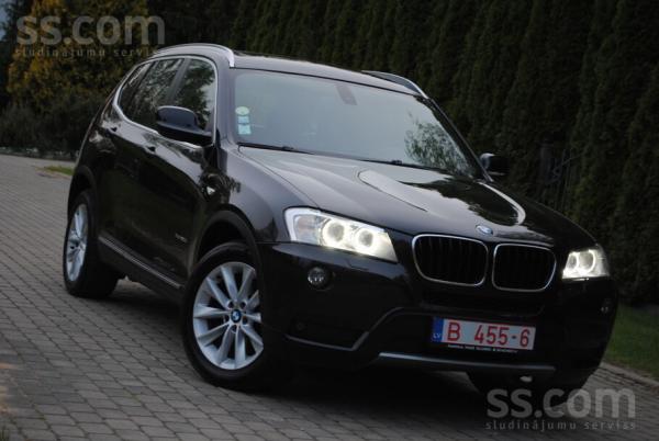 Melns BMW X3 2012 Rīga, ar dzinēja tilpumu 2.00 L un nobraukumu 221 tūkst. km par 10990 €, foto 4 vietnē AUTOMOTO.COM.LV