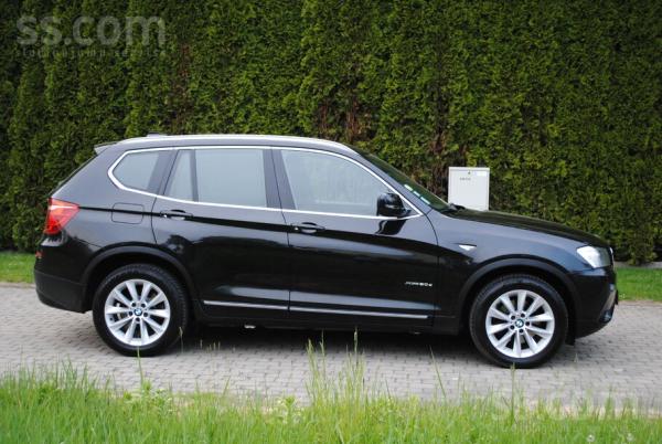 Melns BMW X3 2012 Rīga, ar dzinēja tilpumu 2.00 L un nobraukumu 221 tūkst. km par 10990 €, foto 6 vietnē AUTOMOTO.COM.LV