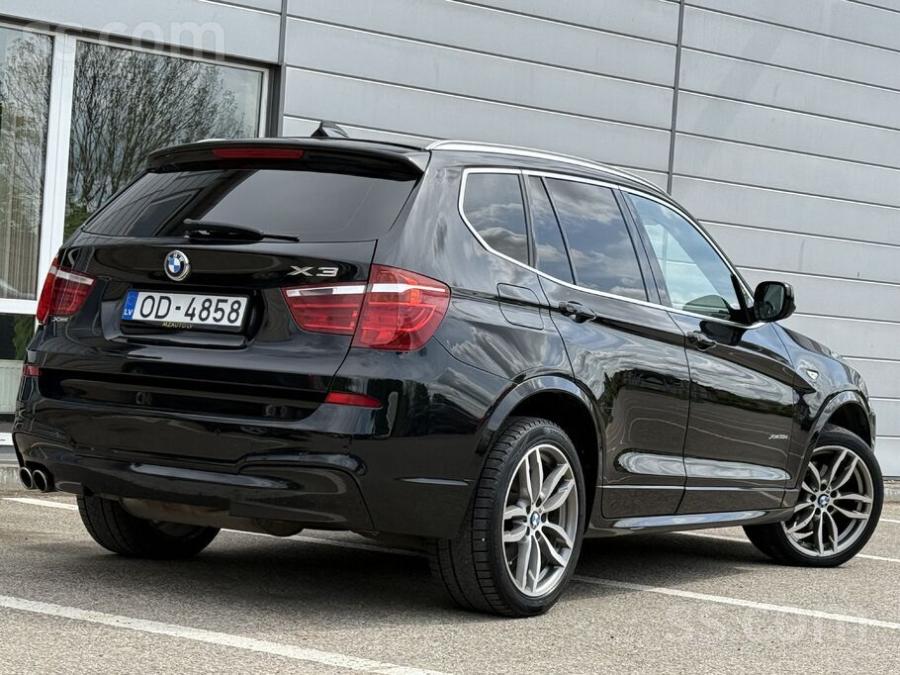 Melns BMW X3 2012 Tukums, ar dzinēja tilpumu 3.00 L un nobraukumu 284 tūkst. km par 10990 €, foto 4 vietnē AUTOMOTO.COM.LV