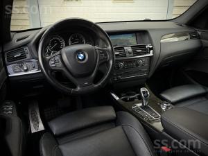Melns BMW X3 2012 Tukums, ar dzinēja tilpumu 3.00 L un nobraukumu 284 tūkst. km par 10990 €, foto 6 vietnē AUTOMOTO.COM.LV