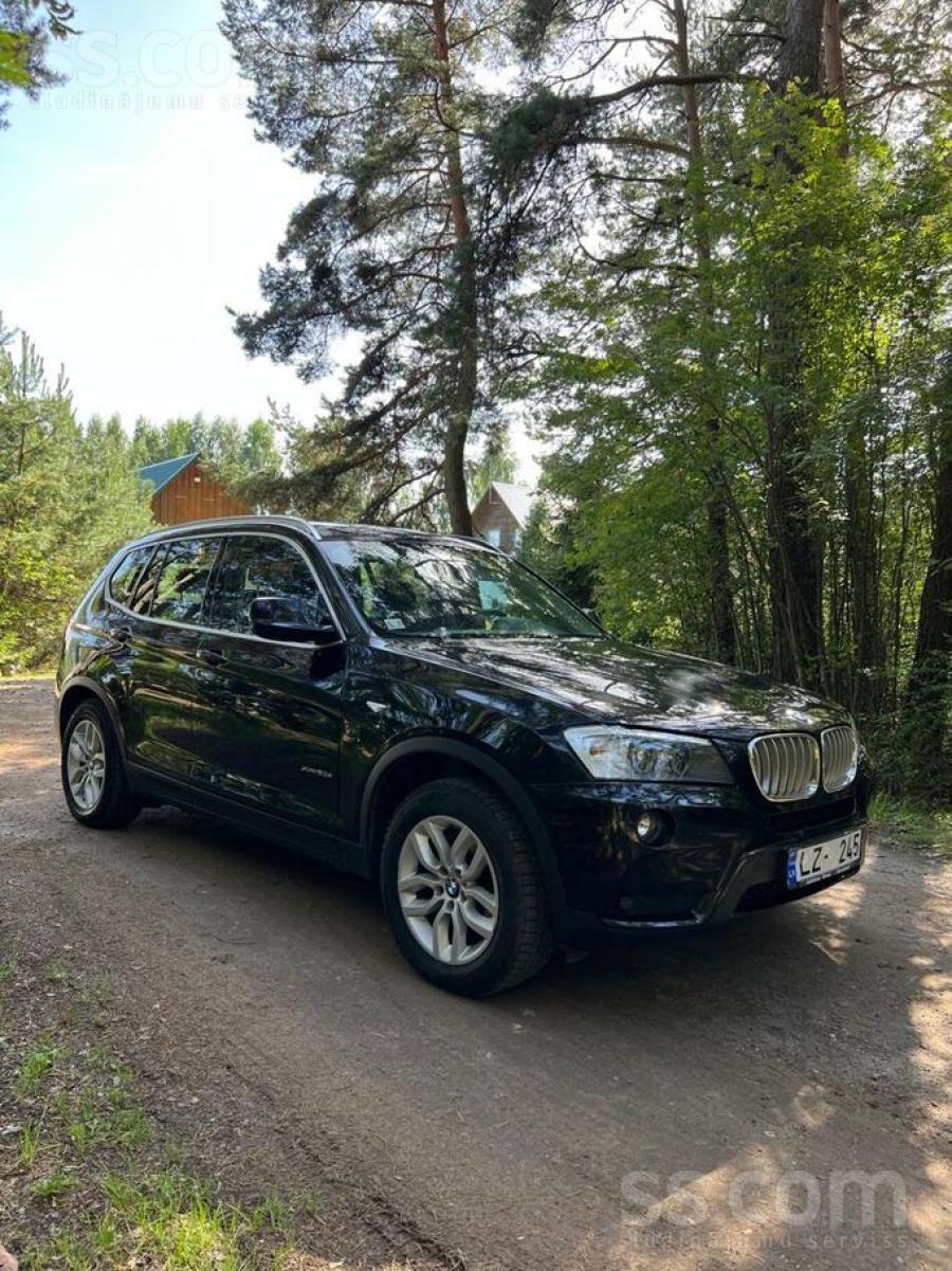 Melns BMW X3 2012 Rīga, ar dzinēja tilpumu 3.00 L un nobraukumu 305 tūkst. km par 9500 €, foto 2 vietnē AUTOMOTO.COM.LV