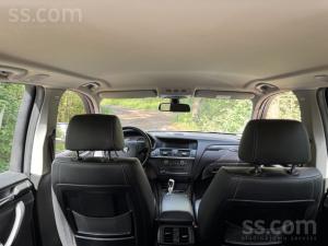Melns BMW X3 2012 Rīga, ar dzinēja tilpumu 3.00 L un nobraukumu 305 tūkst. km par 9500 €, foto 9 vietnē AUTOMOTO.COM.LV
