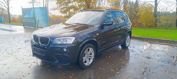 Black BMW X3 2012 in Plunge, with an engine capacity of 2.00 L and mileage of 280 thousand km for 9000 €, photo 2 on AUTOMOTO.COM.LV
