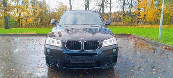 Black BMW X3 2012 in Plunge, with an engine capacity of 2.00 L and mileage of 280 thousand km for 9000 €, photo 3 on AUTOMOTO.COM.LV