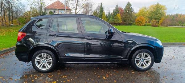 Black BMW X3 2012 in Plunge, with an engine capacity of 2.00 L and mileage of 280 thousand km for 9000 €, photo 5 on AUTOMOTO.COM.LV
