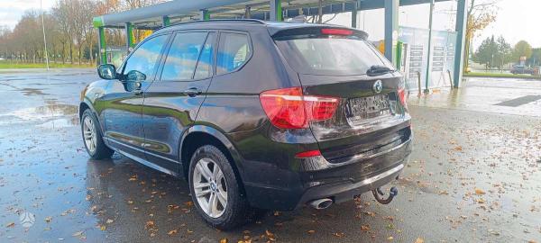 Black BMW X3 2012 in Plunge, with an engine capacity of 2.00 L and mileage of 280 thousand km for 9000 €, photo 8 on AUTOMOTO.COM.LV