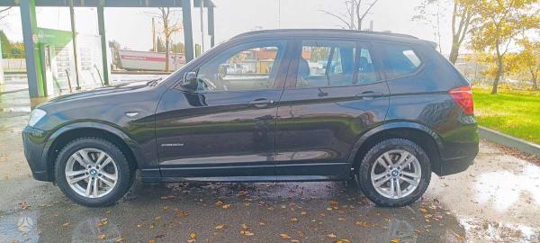 Black BMW X3 2012 in Plunge, with an engine capacity of 2.00 L and mileage of 280 thousand km for 9000 €, photo 9 on AUTOMOTO.COM.LV