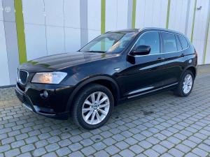 Black BMW X3 2012 in Raseiniai, with an engine capacity of 2.00 L and mileage of 320 thousand km for 7500 €, photo 2 on AUTOMOTO.COM.LV