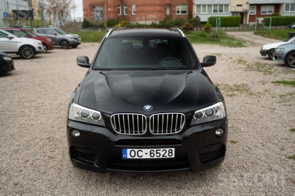 Melns BMW X3 2012 Liepāja, ar dzinēja tilpumu 3.00 L un nobraukumu 269 tūkst. km par 11900 €, foto 3 vietnē AUTOMOTO.COM.LV