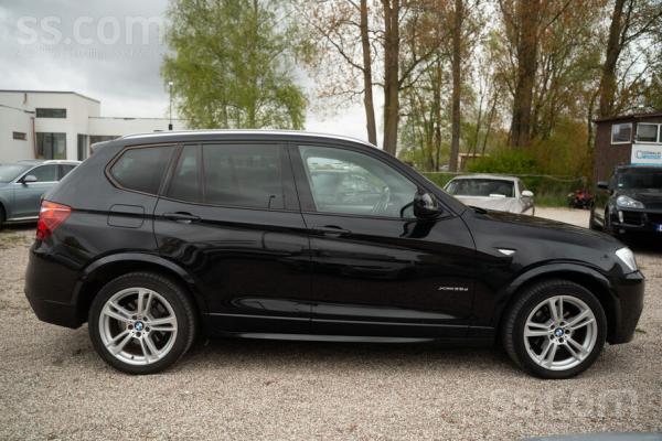 Melns BMW X3 2012 Liepāja, ar dzinēja tilpumu 3.00 L un nobraukumu 269 tūkst. km par 11900 €, foto 5 vietnē AUTOMOTO.COM.LV