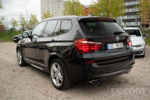 Melns BMW X3 2012 Liepāja, ar dzinēja tilpumu 3.00 L un nobraukumu 269 tūkst. km par 11900 €, foto 10 vietnē AUTOMOTO.COM.LV