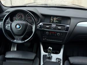 Black BMW X3 2012 in Riga, with an engine capacity of 2.00 L and mileage of 198 thousand km for 11980 €, photo 11 on AUTOMOTO.COM.LV