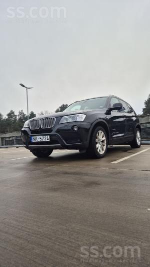 Black BMW X3 2012 in Riga, with an engine capacity of 3.00 L and mileage of 246 thousand km for 10500 €, photo  on AUTOMOTO.COM.LV