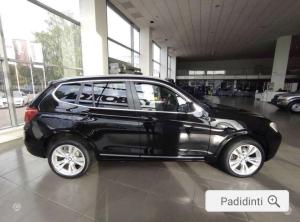 Black BMW X3 2012 in Panevezys, with an engine capacity of 2.99 L and mileage of 2002 thousand km for 12500 €, photo 2 on AUTOMOTO.COM.LV