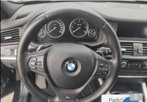 Black BMW X3 2012 in Panevezys, with an engine capacity of 2.99 L and mileage of 2002 thousand km for 12500 €, photo 5 on AUTOMOTO.COM.LV