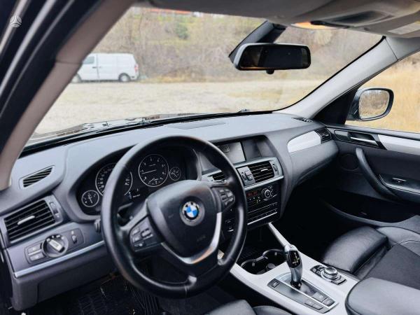 Melns BMW X3 2012 Šauļi, ar dzinēja tilpumu 2.99 L un nobraukumu 251 tūkst. km par 9500 €, foto 7 vietnē AUTOMOTO.COM.LV