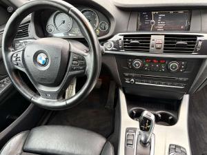 Black BMW X3 2012 in Panevezys, with an engine capacity of 2.99 L and mileage of 292 thousand km for 10700 €, photo 17 on AUTOMOTO.COM.LV