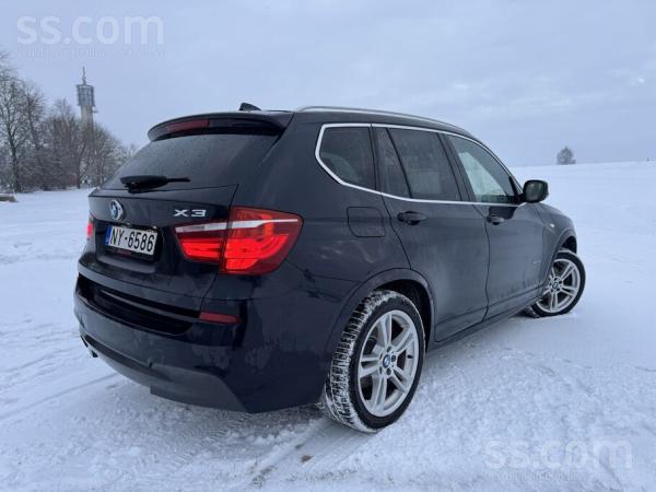 Black BMW X3 2012 in Riga, with an engine capacity of 3.00 L and mileage of 198 thousand km for 14700 €, photo 3 on AUTOMOTO.COM.LV