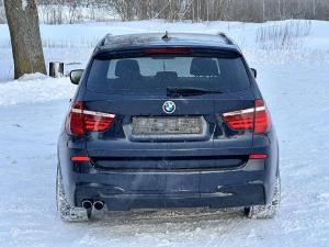 Black BMW X3 2012 in Vilnius, with an engine capacity of 2.99 L and mileage of 220 thousand km for 11499 €, photo 6 on AUTOMOTO.COM.LV