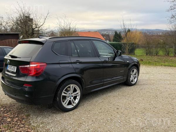 Black BMW X3 2012 in Daugavpils, with an engine capacity of 3.00 L and mileage of 225 thousand km for 10500 €, photo 4 on AUTOMOTO.COM.LV