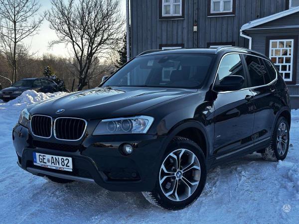 Melns BMW X3 2012 Kaišiadorys, ar dzinēja tilpumu 2.00 L un nobraukumu 230 tūkst. km par 10350 €, foto 1 vietnē AUTOMOTO.COM.LV