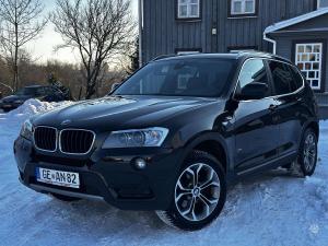 Black BMW X3 2012 in Kaisiadorys, with an engine capacity of 2.00 L and mileage of 230 thousand km for 10350 €, photo  on AUTOMOTO.COM.LV
