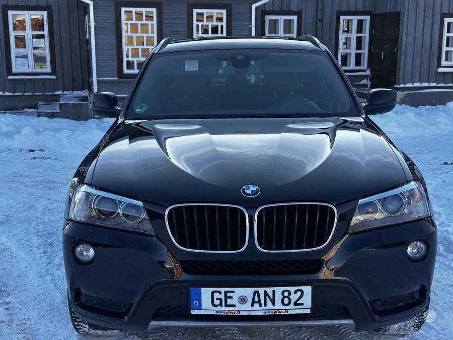 Melns BMW X3 2012 Kaišiadorys, ar dzinēja tilpumu 2.00 L un nobraukumu 230 tūkst. km par 10350 €, foto 7 vietnē AUTOMOTO.COM.LV
