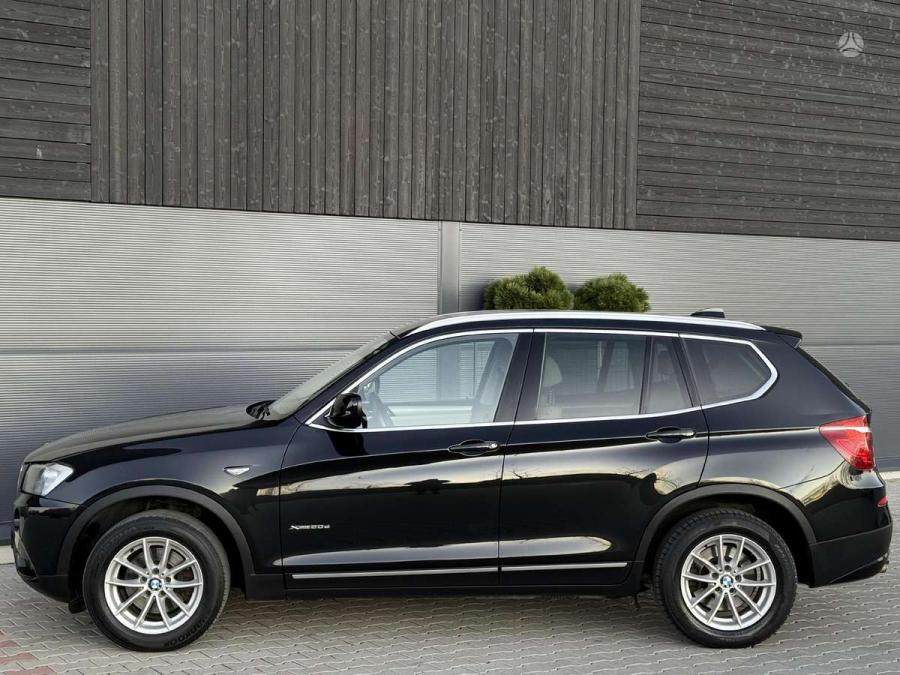 Melns BMW X3 2012 Šauļi, ar dzinēja tilpumu 2.00 L un nobraukumu 281 tūkst. km par 10650 €, foto 3 vietnē AUTOMOTO.COM.LV