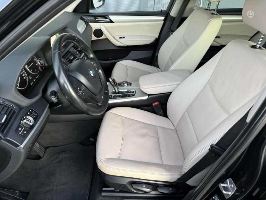 Melns BMW X3 2012 Šauļi, ar dzinēja tilpumu 2.00 L un nobraukumu 281 tūkst. km par 10650 €, foto 11 vietnē AUTOMOTO.COM.LV