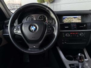 Melns BMW X3 2012 Šauļi, ar dzinēja tilpumu 2.00 L un nobraukumu 281 tūkst. km par 10650 €, foto 14 vietnē AUTOMOTO.COM.LV