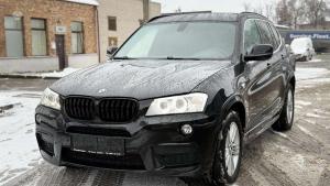 Black BMW X3 2012 in Panevezys, with an engine capacity of 2.00 L and mileage of 250 thousand km for 8700 €, photo 2 on AUTOMOTO.COM.LV
