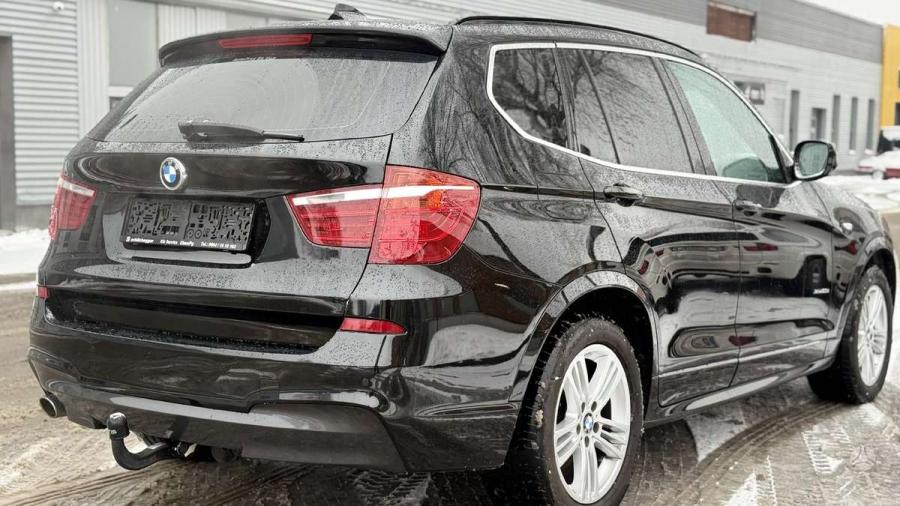 Black BMW X3 2012 in Panevezys, with an engine capacity of 2.00 L and mileage of 250 thousand km for 8700 €, photo 8 on AUTOMOTO.COM.LV