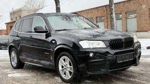 Black BMW X3 2012 in Panevezys, with an engine capacity of 2.00 L and mileage of 250 thousand km for 8700 €, photo 10 on AUTOMOTO.COM.LV