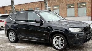 Black BMW X3 2012 in Panevezys, with an engine capacity of 2.00 L and mileage of 250 thousand km for 8700 €, photo 11 on AUTOMOTO.COM.LV