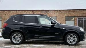 Black BMW X3 2012 in Panevezys, with an engine capacity of 2.00 L and mileage of 250 thousand km for 8700 €, photo 12 on AUTOMOTO.COM.LV