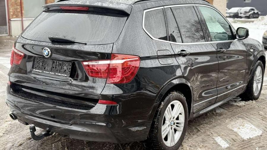 Black BMW X3 2012 in Panevezys, with an engine capacity of 2.00 L and mileage of 250 thousand km for 8700 €, photo 15 on AUTOMOTO.COM.LV