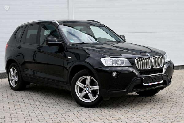 Black BMW X3 2012 in Kretinga, with an engine capacity of 2.99 L and mileage of 264 thousand km for 9999 €, photo 1 on AUTOMOTO.COM.LV
