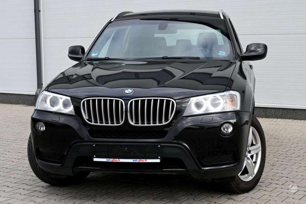 Black BMW X3 2012 in Kretinga, with an engine capacity of 2.99 L and mileage of 264 thousand km for 9999 €, photo 2 on AUTOMOTO.COM.LV