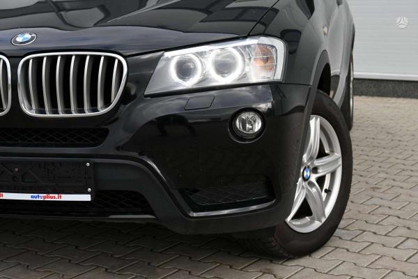 Black BMW X3 2012 in Kretinga, with an engine capacity of 2.99 L and mileage of 264 thousand km for 9999 €, photo 5 on AUTOMOTO.COM.LV