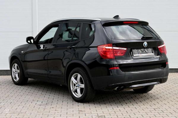 Black BMW X3 2012 in Kretinga, with an engine capacity of 2.99 L and mileage of 264 thousand km for 9999 €, photo 9 on AUTOMOTO.COM.LV