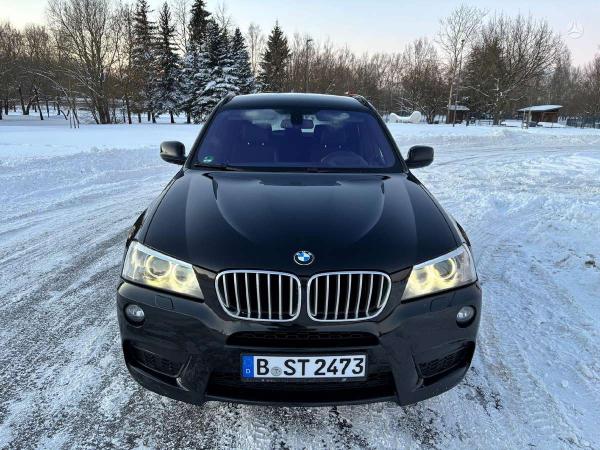 Melns BMW X3 2012 Panevēža, ar dzinēja tilpumu 2.99 L un nobraukumu 292 tūkst. km par 10200 €, foto 2 vietnē AUTOMOTO.COM.LV