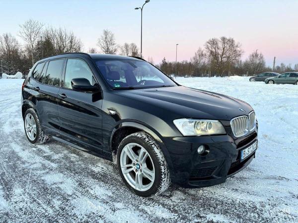 Melns BMW X3 2012 Panevēža, ar dzinēja tilpumu 2.99 L un nobraukumu 292 tūkst. km par 10200 €, foto 3 vietnē AUTOMOTO.COM.LV